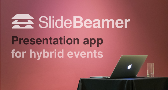 Slide Beamer - Presentation app for hybrid events